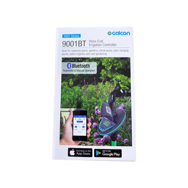 Bộ hẹn giờ tưới cây tự động Bluetooth 9001BT Galcon - Vina Vườn